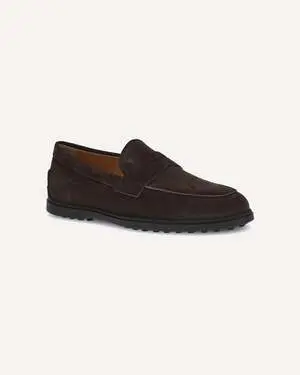 TOD'S Suede Loafers