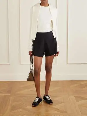 NEOUS Berenices Leather-trimmed Suede And Mesh Sneakers