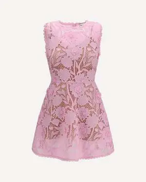 SELF-PORTRAIT Short Lace Dress