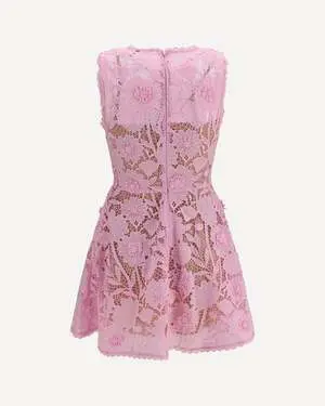 SELF-PORTRAIT Short Lace Dress