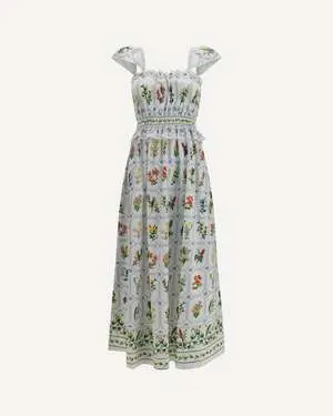 Farm Rio Floral Print Maxi Dre - Multicolour