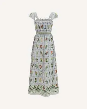 Farm Rio Floral Print Maxi Dre
