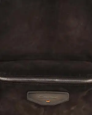 Santoni Suede Backpack