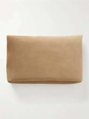 Saint Laurent Cassandre Suede Clutch