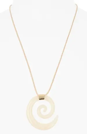 Ettika Aura Spiral Cord Necklace