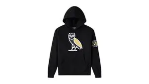 OVO X Nba Toronto Raptors Og Owl Hoodie - Black