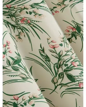 HOBBS LONDON Florentina Floral Print Midi Dress