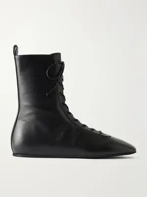 Le Monde Beryl Wren Leather Ankle Boots