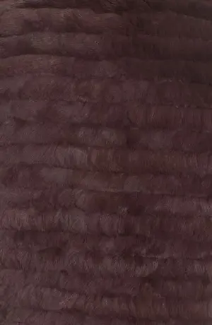 Love Token Genuine Rabbit & Fox Fur Vest