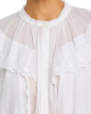 Isabel Marant Étoile Embroidered Blouse