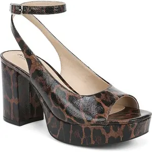 LIFESTRIDE Aliyah Ankle Strap Platform Sandal - Brown