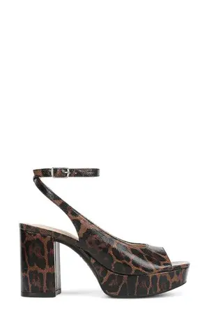 LIFESTRIDE Aliyah Ankle Strap Platform Sandal - Brown