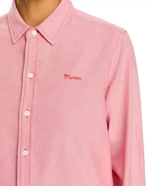 MOTHER The Bestie Button Front Shirt