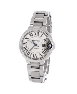CARTIER Ballon Bleu De Automatic Watch In Stainless Steel