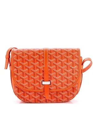 Goyard Pm Belvedere Ii Messenger Bag Coated Canvas - Brown