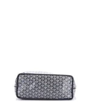 Goyard Pm Anjou Reversible Tote Coated Canvas - Gray