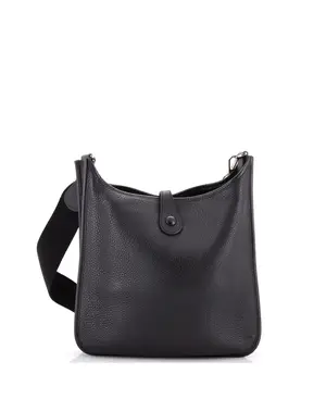 Hermès Pm Evelyne Bag Gen I Clemence - Black