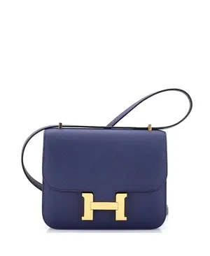 Hermès 18 Constance Nm Bag Epsom - Blue