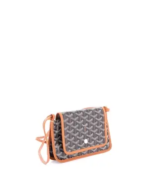 Goyard Plumet Clutch Wallet Coated Canvas - Black