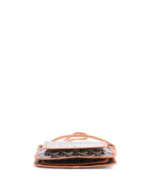 Goyard Plumet Clutch Wallet Coated Canvas - Black