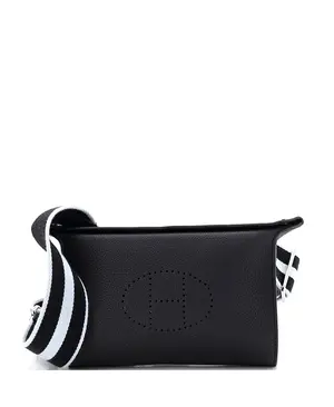 Hermès Videpoches Bag With Multicolor Strap Togo - Black