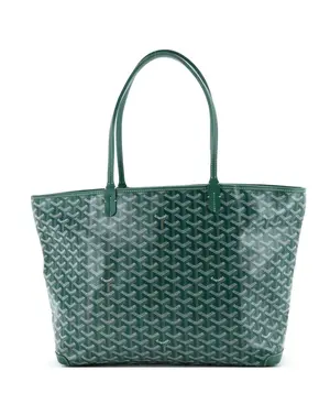 Goyard Mm Artois Tote Coated Canvas - Green