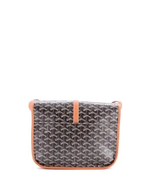 Goyard Mm Belvedere Ii Messenger Bag Coated Canvas - Brown