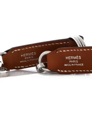 Hermès Attache Soie Bag Strap 2-piece Set Leather