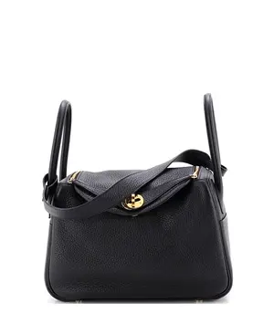 Hermès 26 Lindy Bag Clemence - Black