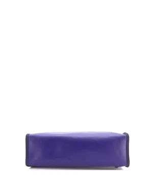 Hermès 31 Herbag Zip Berline Vache Canvas And Leather - Blue