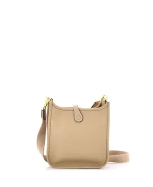 Hermès Tpm Evelyne Bag Gen Iii Clemence - Neutral