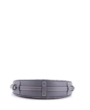 Goyard Hirondelle Shoulder Bag Coated Canvas And Leather - Gray