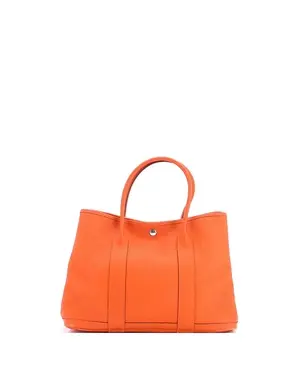 Hermès 36 Garden Party Tote Leather - Orange