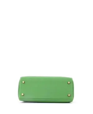 Hermès Kelly 25 Handbag Green Togo With Gold Hardware - Vert Yucca