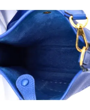 Hermès Tpm Evelyne Bag Gen Iii Maurice - Blue