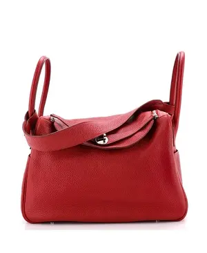 Hermès 34 Lindy Bag Clemence - Red