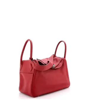 Hermès 34 Lindy Bag Clemence - Red
