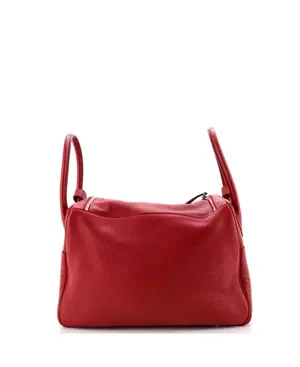 Hermès 34 Lindy Bag Clemence - Red
