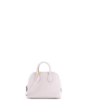 Hermès Mini Bolide 1923 Bag Evercolor Gray