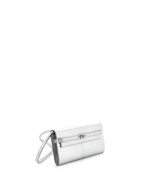 Hermès Kelly To Go Wallet Chevre Chamkilight - Metallic