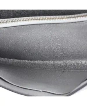 Hermès Kelly To Go Wallet Chevre Chamkilight - Metallic