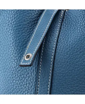 Hermès Pm Picotin Bag Clemence - Blue