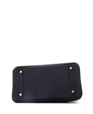 Hermès Birkin 30 Handbag Black Togo With Gold Hardware - Noir