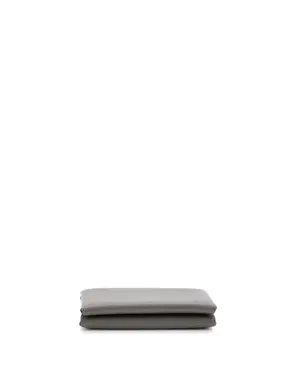 Hermès Calvi Duo Card Holder Evercolor - Gray