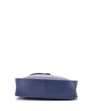 Hermès Gm Evelyne Bag Gen I Ardennes - Blue