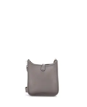Hermès Tpm Evelyne Bag Gen Iii Clemence - Gray