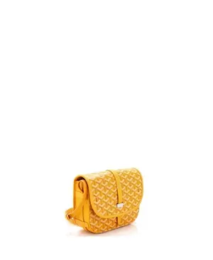 Goyard Pm Belvedere Ii Messenger Bag Coated Canvas - Yellow