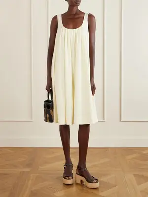 FERRAGAMO Nerea 90 Leather Platform Sandals