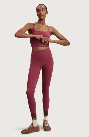Varley Freesoft™ High Rise Leggings - Rich Raspberry