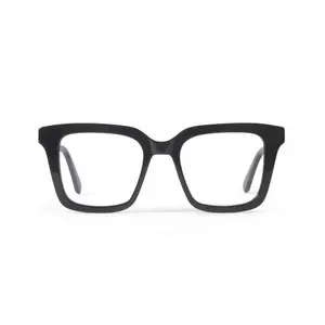 FRENCH KIWIS EYEWEAR Jolie Oversized Blue Light Glasses - Black